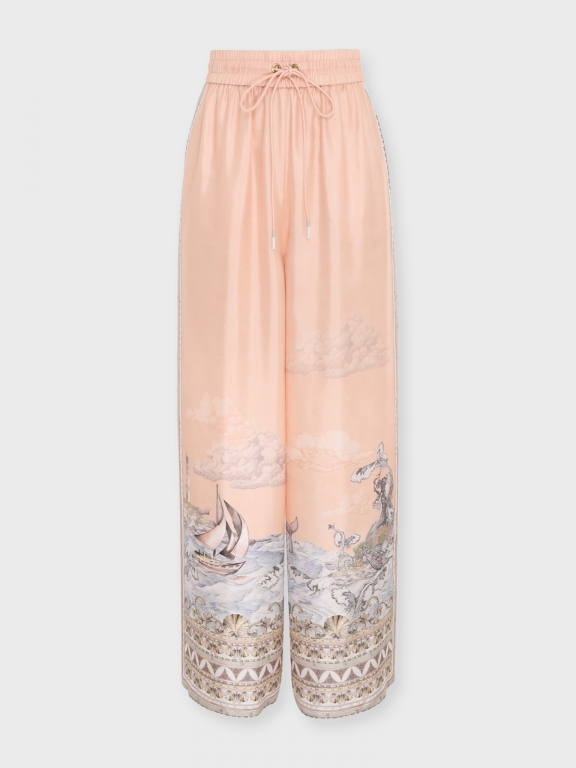 HIGH TIDE DRAW WAIST PANTS - JADE Jakarta