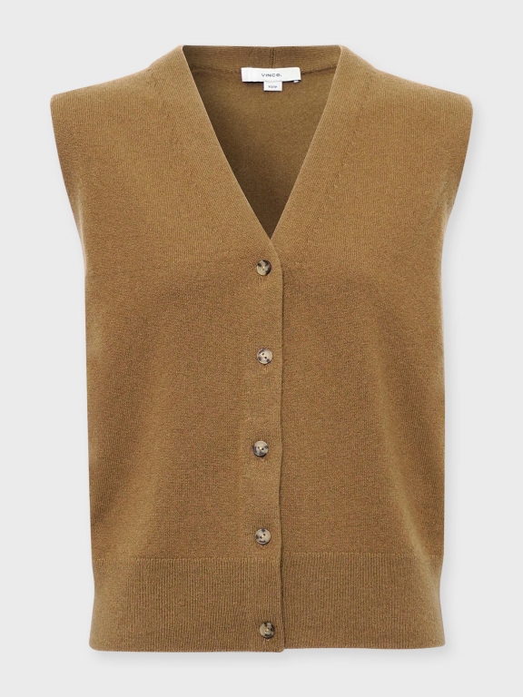Shrunken Button Vest - JADE Jakarta