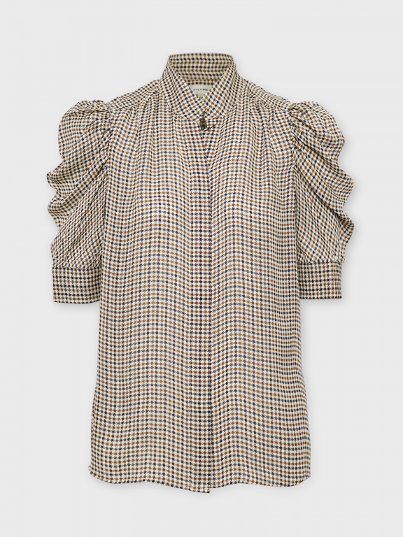The Houndstooth Gillian Top - JADE Jakarta