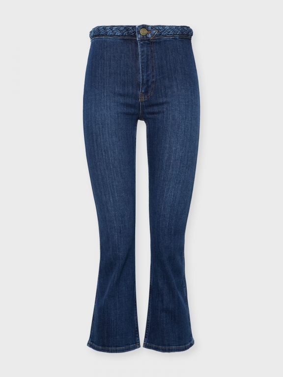 Braided Crop Mini Boot - JADE Jakarta